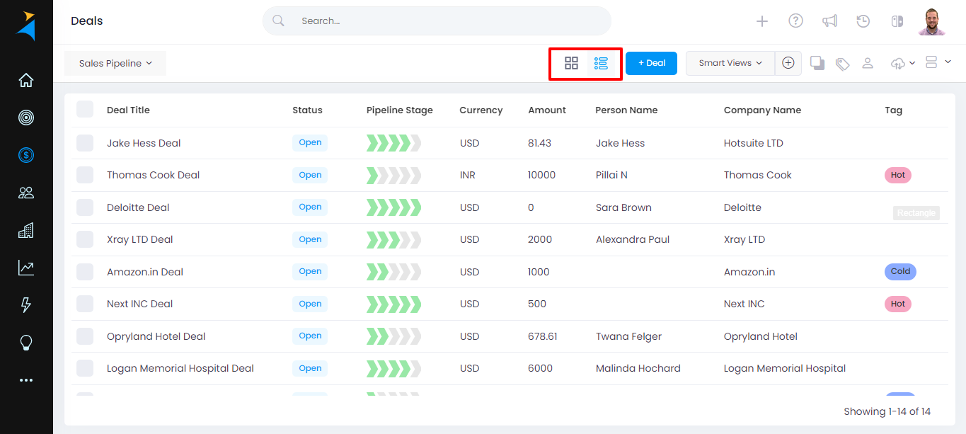 Deals | Sales Simplify
